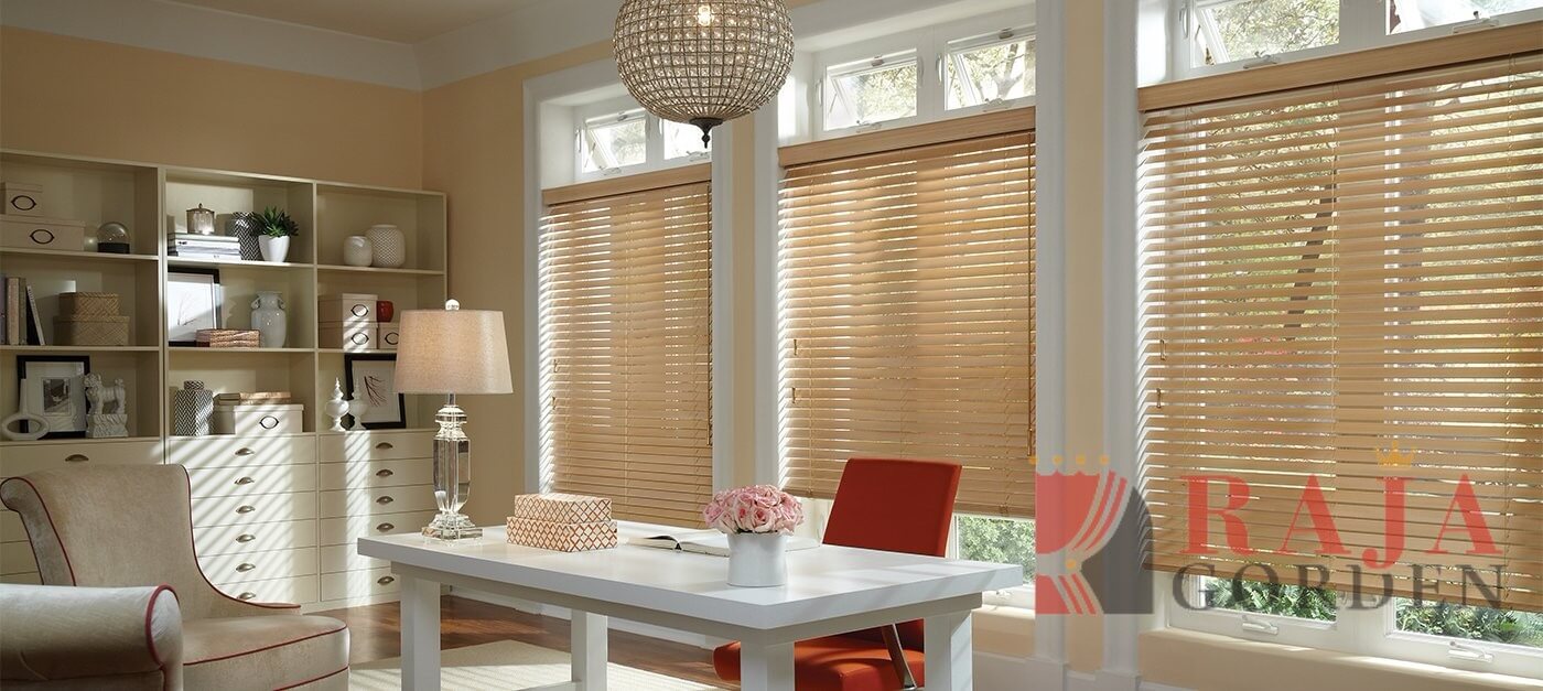 Jual Horizontal Blind Kayu - Raja Gorden