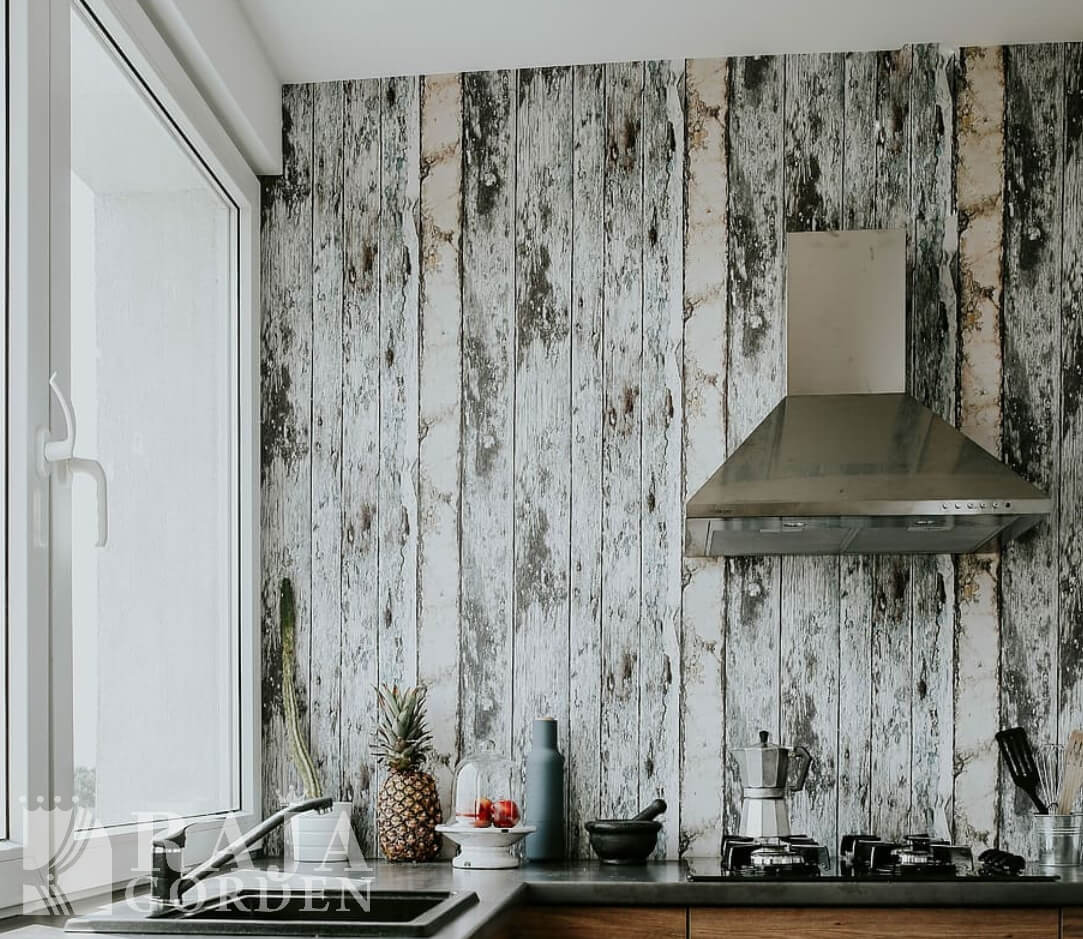 Pasang Wallpaper Kabinet Dapur - Raja Gorden