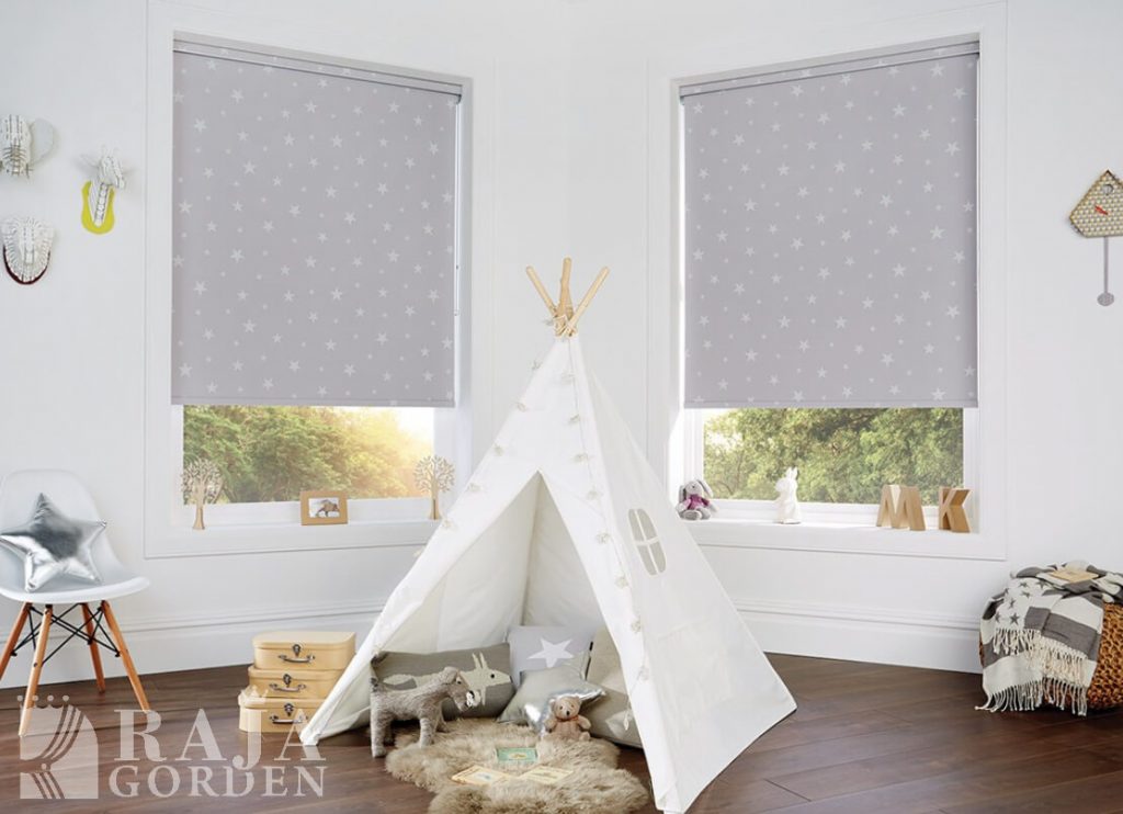 Tirai Roller Blind - Raja Gorden