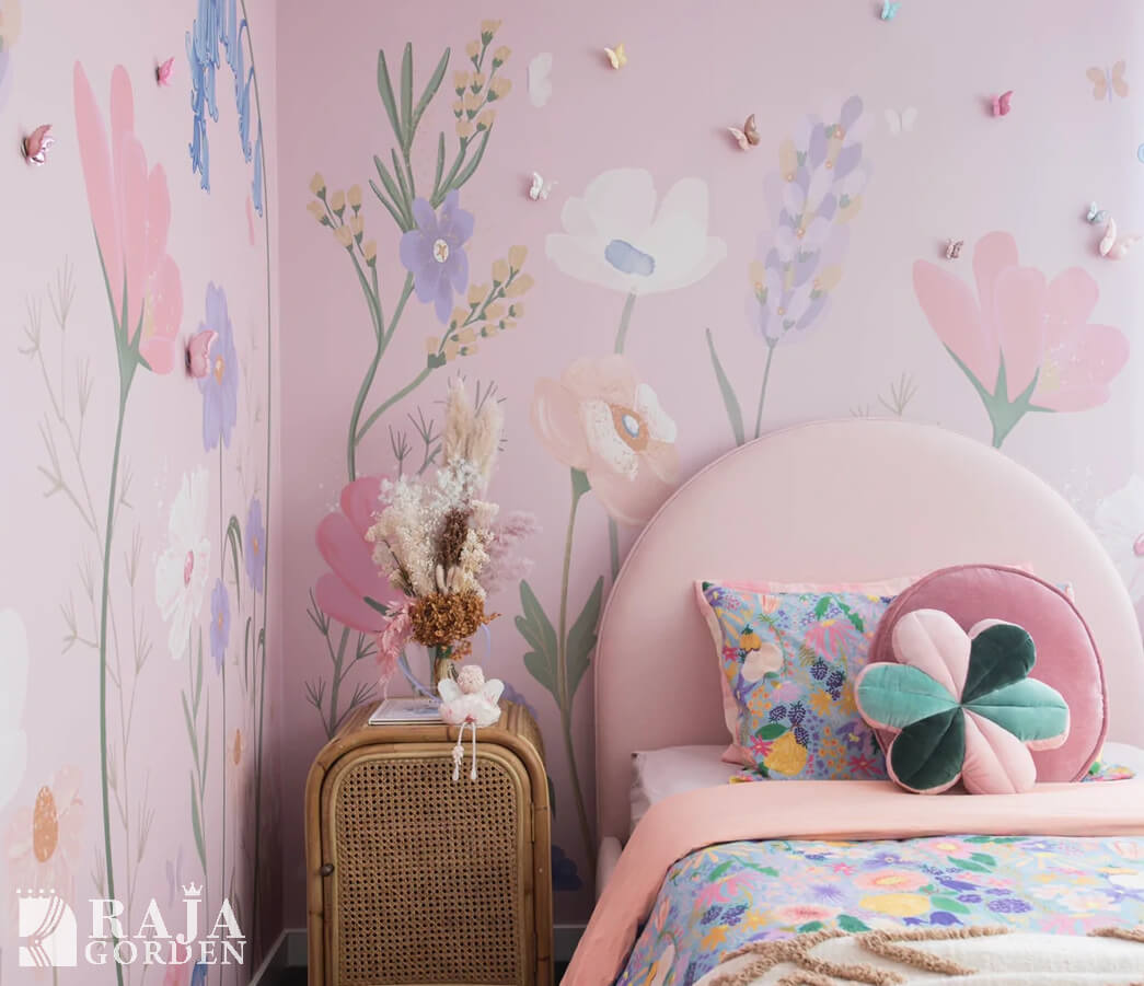 Beli Dimana Wallpaper Dinding Pink? - Raja Gorden